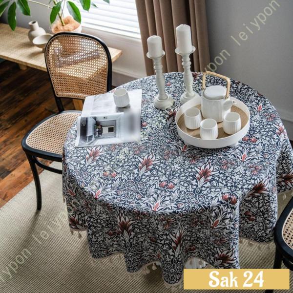 テーブルクロス１枚（枕カバーなし）素材：綿＋リネンサイズ： 150cm     機能：軽い 防油 洗濯なし お手入れ簡単 防汚 滑り止め お手入れ簡単 耐久 防傷性 高密度 耐熱 防カビ 耐久性 洗える 品質綿麻素材を採用して、柔らかくて生...