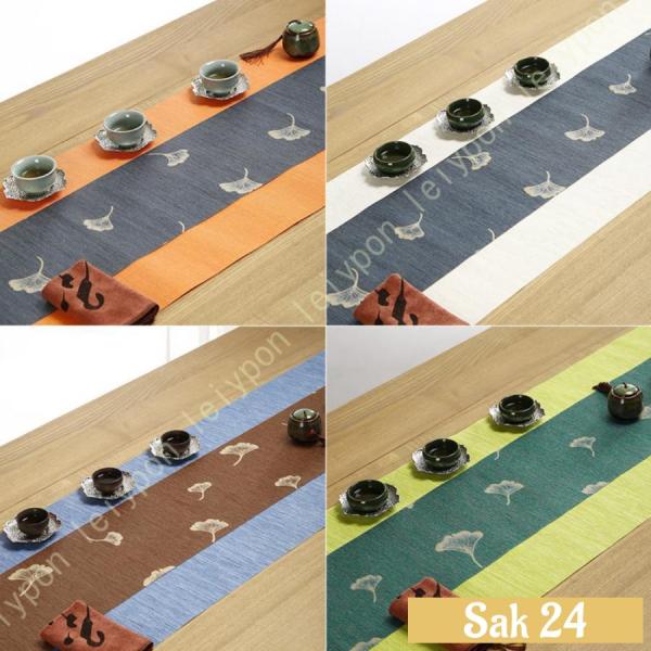 含まれるもの：テーブルランナー1枚サイズ：40*150cm 40*200cm 40*250cm 40*300cm 素材：綿麻製  特徴： 抗菌 防臭 柔らかい 滑り止め 丸洗い 耐久性 軽量 お手入れ簡単 洗える 折りたたみ 多用途 断熱 ...
