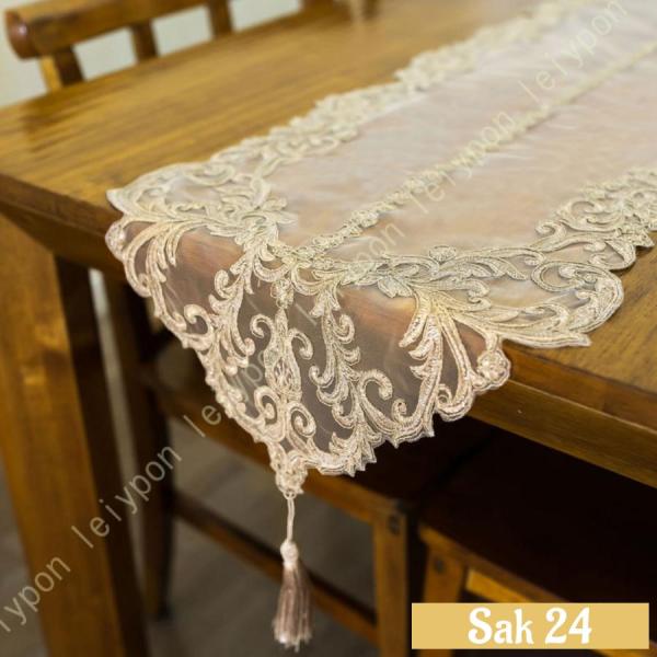 ■製品詳細：【サイズ】：40*85cm40*150cm40*180cm40*210cm40*250cm【個数】：1枚組★ワンランク上のテーブルコーディネートいつもの食卓をワンランク上に格上げしてくれるテーブルランナー。無地調のかすり柄がシッ...