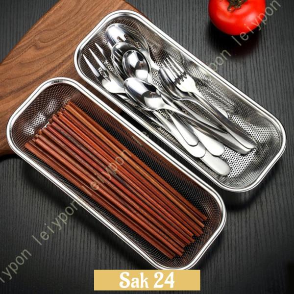 商品の説明【目を引くおしゃれなスタンド】・美しく収納できて取り出しやすいカトラリースタンド 【製品】31.2*12.8*5cm。A=1個入り。B=2個入り。材質：ステンレス製。具体的な製品とサイズは画像の説明を見てください。注意：製品は箸置...