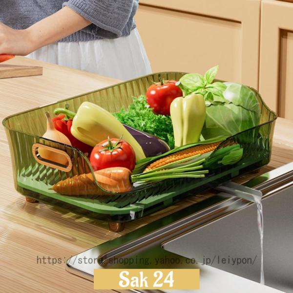 製品仕様製品名：水切りラック材質：PET+PS+PPカラー：グリーン、ホワイト 安全かつ効率的にすべての洗浄に最適な乾燥ラック。 このディッシュドレイナーは、キッチンをドライで整頓された状態に保ちます。 底部に水受けトレイを設置し、水を出し...