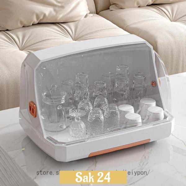 【快適なハンドル】デスクトップカップ収納ラックには快適なハンドルがあり、開閉が簡単で、時間と労力を節約し、蓋がしっかりと閉まります。【中空デザイン】食器収納ボックス、中空デザイン、きれいに排水し、通気性があり、乾燥しやすく、水の蓄積を恐れま...