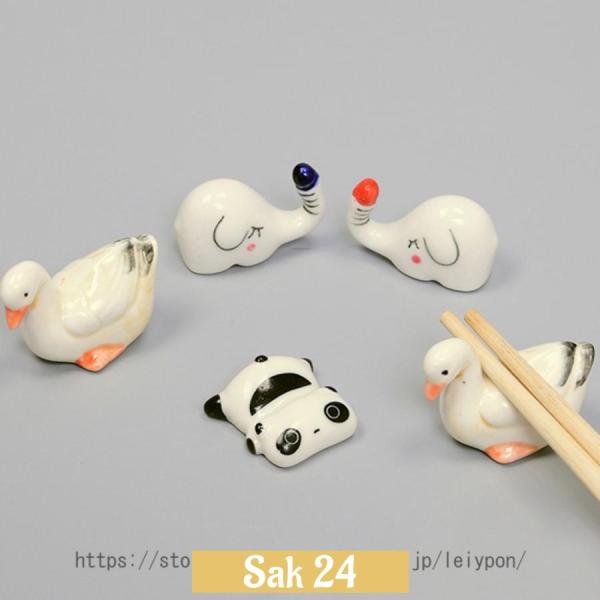 商品の説明商品名：箸置きサイズ：サイズA=5個入り。サイズB=10個入り。すごくかわいいです。具体的な製品とサイズは画像の説明を見てください。素材：良質の陶磁器。【可愛いな装飾】家庭、和食店、中華料理店等に使えて、他の食具と組み合わせて、い...