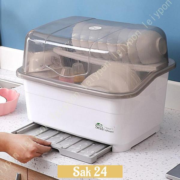 商品の説明サイズ： サイズL=32*30*28cm。サイズXL=43.5*31*34cm。材質：PP。具体的には商品説明や画像をご覧ください。製品は収納棚のみで、食器は含まれていません。大容量収納：ボウル、お皿、お箸、フォーク、カップなどの...