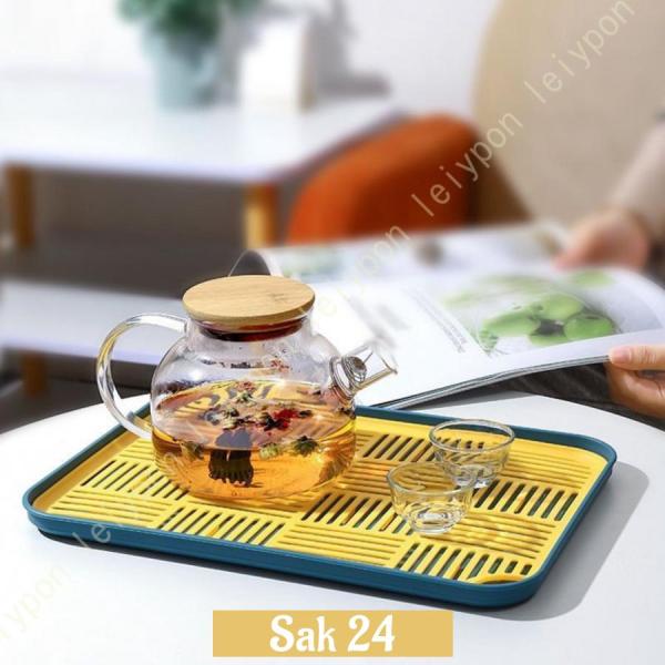 商品の説明材質：プラスチック製品：A=34.2*24*2cm（二層トレイ）。具体的なデザインやサイズは写真の説明をご覧ください。注意：製品はカップホルダーのみで、カップ、食器などの製品は含まれていません！ 　スリムなグラススタンド洗ったグラ...