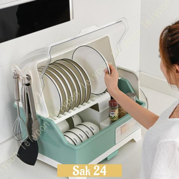 商品の説明サイズ： サイズA=57*35*46cm。材質：PP+PS。具体的には商品説明や画像をご覧ください。製品は収納棚のみで、食器は含まれていません。大容量収納：ボウル、お皿、お箸、フォーク、カップなどのキッチン用品を収納できます。設計...