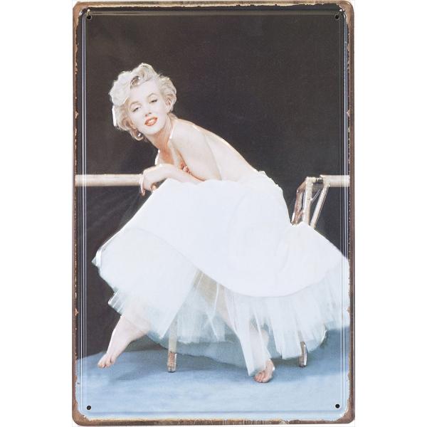 クラシックでエレガントな雰囲気を纏った「ヴィンテージブリキ看板」。世界的なアイコンである女優の優雅で魅力的なポートレートがデザインされており、インテリアに華やかさと気品をプラスします。サイズは20×30cmで、軽量かつ取り付けやすい仕様。壁...