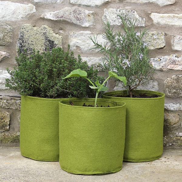 #00160 Haxnicks ハクスニックス イギリス 英国 ハーブ 花 植物 野菜 プランター 鉢 鉢植え 植え替え 布製 折りたたみ 収納 コンパクト ガーデニング 庭 園芸 家庭菜園 ベランダ