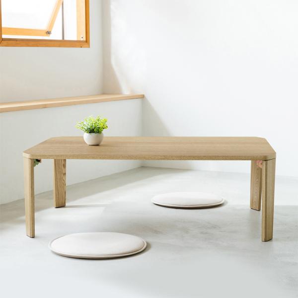 一人暮らし 新生活 テーブル オーク材 おしゃれ シンプル 買い替え 机 折りたたみ