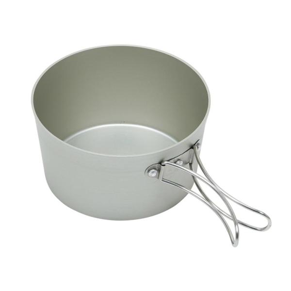 【商品情報】■直火調理からそのまま食器にしたいソロキャンパーにも最適です。■調理にも適した肉厚で熱伝導の良いアルミ製です。【商品仕様】■サイズ(約):外径Φ139(内径テーパーΦ110〜Φ132)×74mm■容量:850ml■重量(約):1...