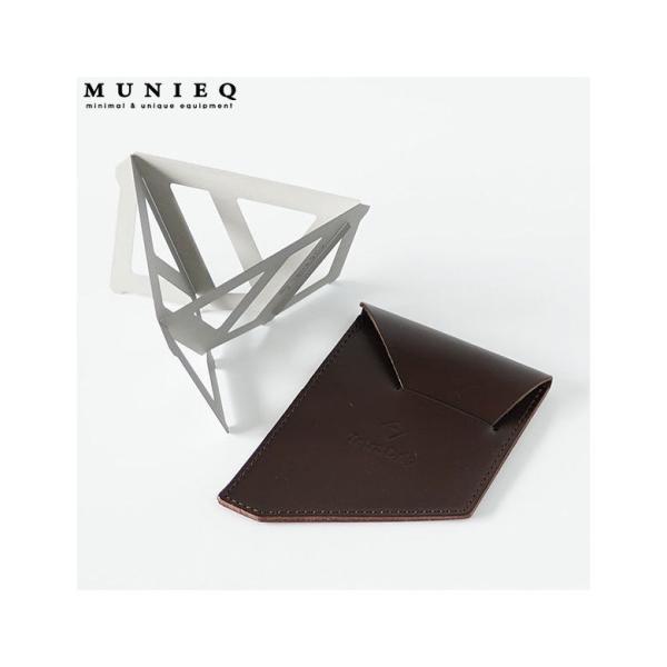 コーヒードリッパー ステンレス コンパクト 軽量 MUNIEQ Tetra Drip TD-01SL