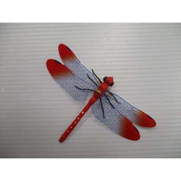 ブローチトンボ アクセサリー 装飾 飾り 安全ピン付き キャップ フィギュア リアル 虫除け 虫よけ 虫対策 屋外作業 昆虫 益虫 庭 庭園 ガーデン 庭木 植物 庭木 ゴルフ 釣り 山登り コンパル compal