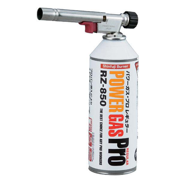 シンプルで使い勝手のよい、軽量・頑丈ボディ【用途】■ハンダ付け■ロウ付け■固着したナット外しに。【商品特長】■1,500〜1,700℃の強力なスパイラル集中炎を発する業界最軽量クラス※のパワートーチ。■操作性の高い点火ボタンと頑丈な金属本体...