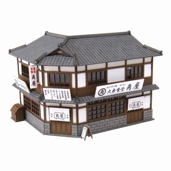 さんけい社製　ペーパー（紙製）キット　N（1/150）サイズみにちゅあーとプチ　なつかしのジオラマシリーズセット内容：レーザーシートＡ〜Ｆ（6枚）、屋根シート（1枚）、プラ板（2枚）、組み立て説明書おまけ：塵箱、立て看板付き完成時サイズ：W...