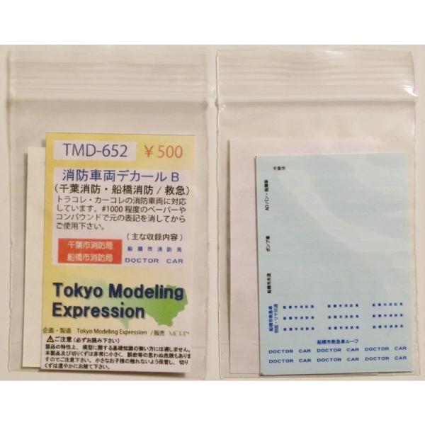 モーリン社製　ディカール　N(1/150)スケールTokyo Modeling Expressionシリーズ仕様・内容千葉市消防車・船橋市消防車/救急車　「千葉市消防局」白文字、「船橋市消防局」台紙全体のサイズ：約4cm x 5.5cm使用...