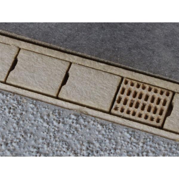 梅桜堂（ばいおうどう）社製　着色済みキット　N(1/150)スケール　人形の身長が約1cmサイズ側溝の蓋　現代版品番：AC-041-15Cサイズ：長さ3.3mm x 幅2.7mm x 厚さ0.5mm入数：26枚セット材質：ペーパー（紙）備考...