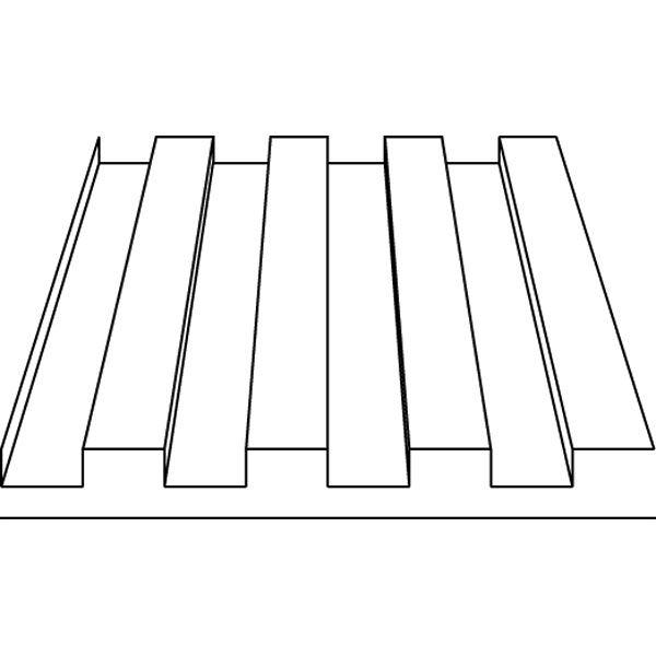 エバーグリーン・スケール・モデルズ（evergreen scale models）社製　プラスチック素材Corrugated Metal Siding　コルゲーテッドメタルサイディング実物の金属製波板（デッキプレート）を模した、プラスチック...