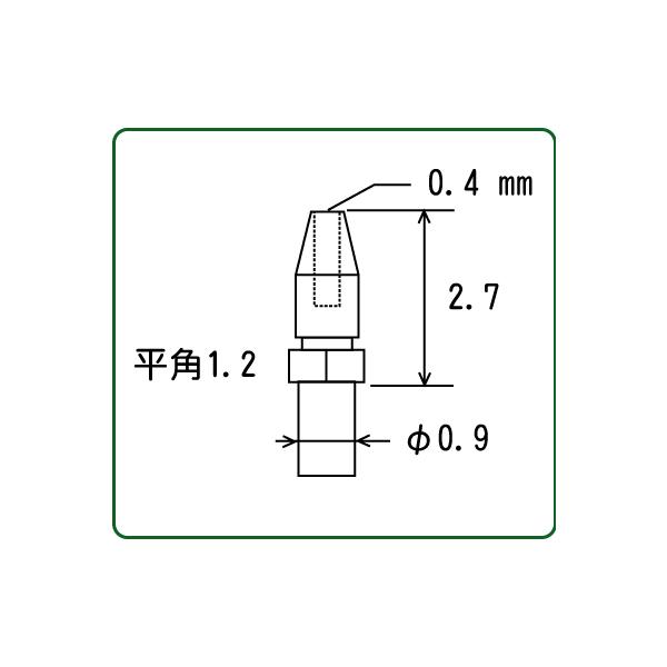 さかつう社製　ディテールアップ　1/24アンテナベース根元は六角ナットを表現しています。針状のアンテナも付属しています。金属製。2セット入り。情報編集：さかつうギャラリー