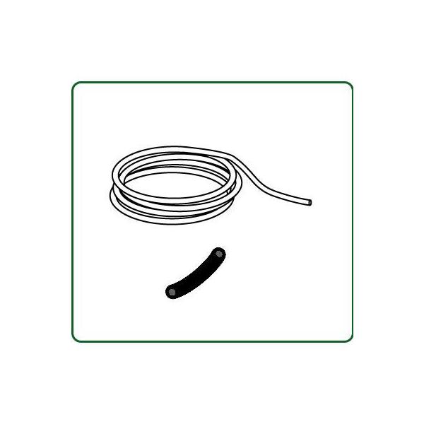 さかつう社製　素材　ノンスケールプラモデルのホースなどの表現にご使用ください。外径1.1mm、内径0.5mm、長さ約2メートル。材質の性格上表示寸法は概寸です。情報編集：さかつうギャラリー