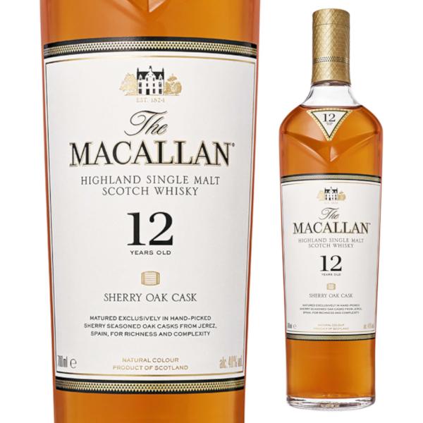 ●ザ・マッカラン12年18世紀から製造を始め、1824年にハイランド地方で2番目の政府登録蒸留所となった名門蒸留所。シングルモルトのロールスロイスとまで賞えられているシングルモルトの最高峰。厳選されたシェリー樽で最低12年間熟成させた原酒の...