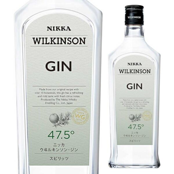●ウィルキンソン ジン 47.5度「ウヰルキンソン・ジン」は、ニッカウヰスキーが長年培ってきたスピリッツ製造の技が息づくジンです。１０数種類のボタニカルを使用することで、爽やかな甘さとほどよいビター感のある味わいを実現しました。シトラスを思...