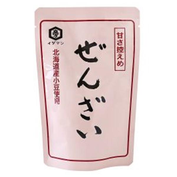 北海道産小豆を茹で、国産てん菜糖と国産食塩で甘さ控えめに仕上げました。小豆をほどよく煮くずしとろみをつけたぜんざいです。冷やしても温めても美味しくお召し上がりいただけます。