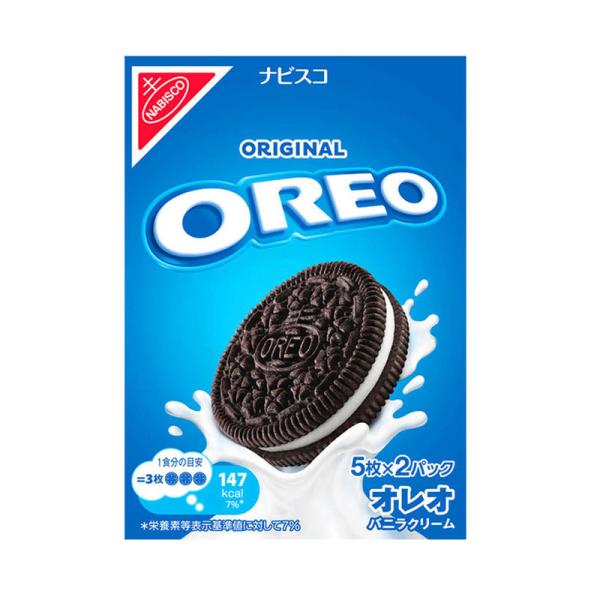 世界中で愛されるビスケットのオレオが、更に食べやすさを重視したココアバランスになり、より一層おいしくなりました。おうちでのおやつやお出かけにも。美味しくてついつい会話が弾む、そんなオヤツ体験を新しくなったおれおでお楽しみください
