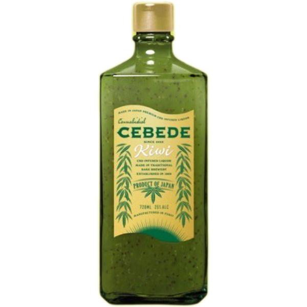 すりおろしキウイをふんだんに使ったセベデキウイ。キウイの果実、食感が存分に感じられるフレッシュなCBD配合リキュールです。ショット、ソーダ割りでお楽しみください。