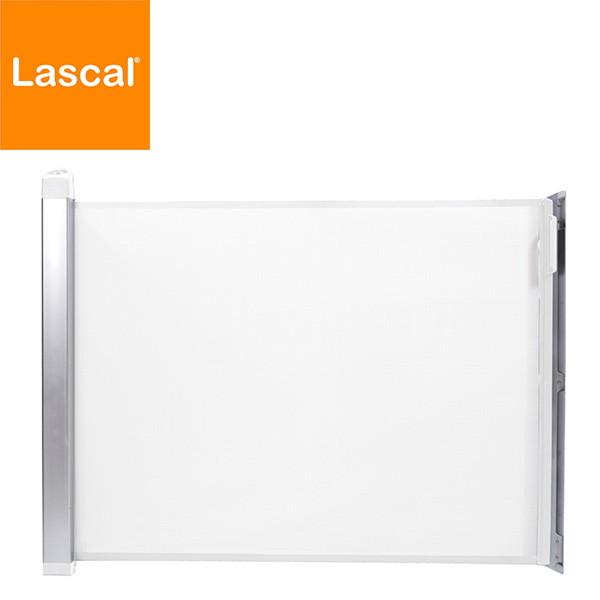 取付け簡単、丈夫なメッシュ素材のラスカル ベビーゲート。片手で操作簡単。自動ロックシステムや警告音も装備された安心ゲート。（ロールの長さ：〜120cm）＼6ヶ月〜24ヶ月頃／