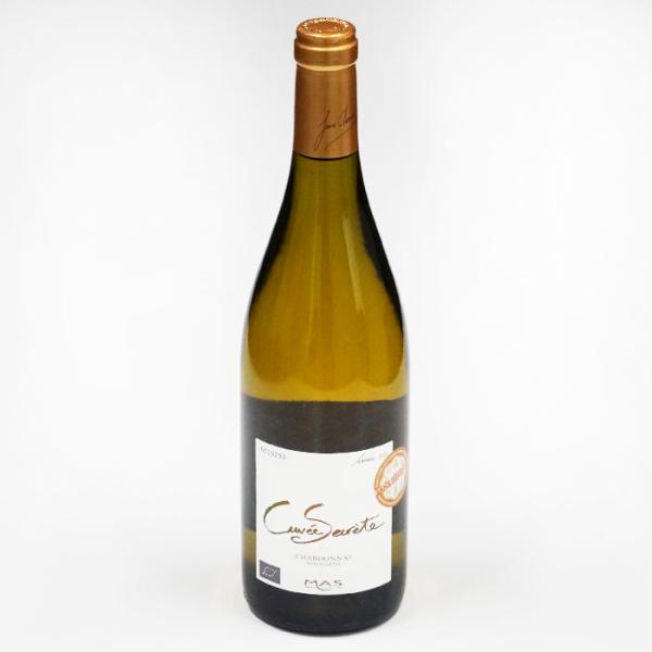 《商品データ》商品名：キュヴェ　セクレテ　シャルドネ(SO2無添加)内容量：750mlアルコール度数：12.5度生産元（ワイナリー）：ジャン=クロード・マス　エステーツ＆ブランズ産　地：フランス ラングドック輸入会社：株式会社スマイル■様々...