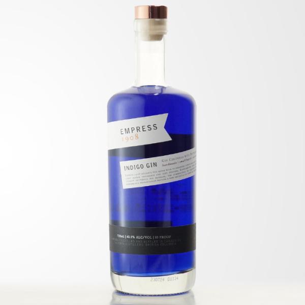 《商品データ》商品名：エンプレス 1908 インディゴ ジン  ”EMPRESS 1908 INDIGO GIN ”容量：750ml度数：42.5度生産地：カナダ輸入元：株式会社 都光■様々な用途でご利用いただけます。御祝 結婚祝 引き出物...