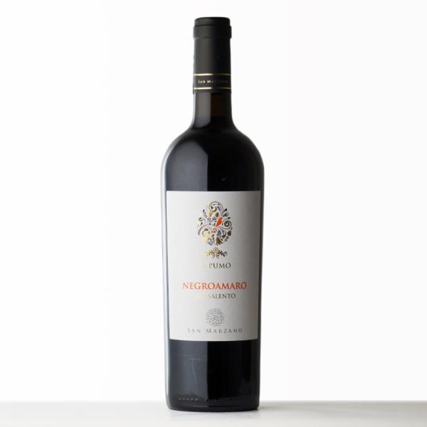 《商品データ》商品名：イル・プーモ ネグロアマーロIl Pumo Negroamaro内容量：750mlアルコール度数：13.5％生産元（ワイナリー）：サン・マルツァーノ　San Marzano vini S.p.A.産　地：イタリア■様々...