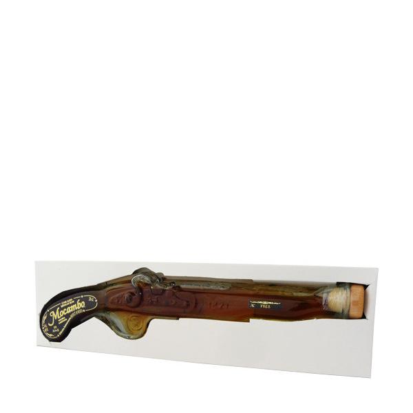 メキシコで５０年以上スピリッツの生産に携わっているリコレス・ベラクルズ社のメキシコ産ラム。銃の形をしたユニークなボトルに詰められています。中身は１０年以上熟成された高品質ラム。まろやかな味わいと濃厚な旨味が楽しめます。ボトルは全長約４０ｃｍ。