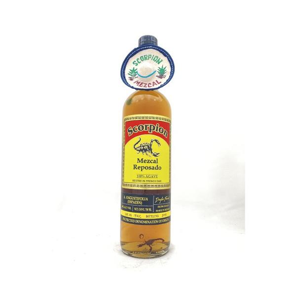 100％アガヴェエスパディン種を使用した、 オアハカ産のアルテサナルスタイル。スモールバッチで、 全てのボトルにサソリが入っています。レポサドは、２?11 ヶ月、 200L 以下の容量のオーク樽で熟成させたシングルバレルです。黄金色で、 ラ...