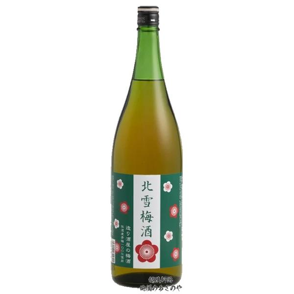 「北雪　梅酒」は、大粒な佐渡産青梅を使用し、自醸酒（酒税法上では雑酒）にじっくり漬け込んだこだわりの梅酒。酒質：梅酒  原材料:自醸酒・佐渡産青梅・氷砂糖アルコール度数：１４%製造元：北雪酒造　新潟県佐渡市お中元　お歳暮　父の日　昇進祝い　...