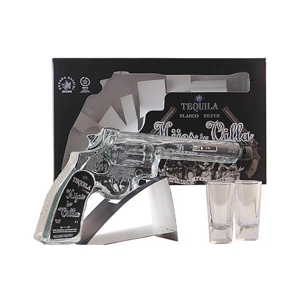 このテキーラはメキシコ革命100周年を記念して造られており、これらの拳銃は自由のために戦った勇敢なメキシコ人たちの誇りを象徴しています。◆　イホス・デ・ビジャ　ブランコ　リボルバーボトル　容量：720ml　度数：40度　箱あり・正規輸入品　...