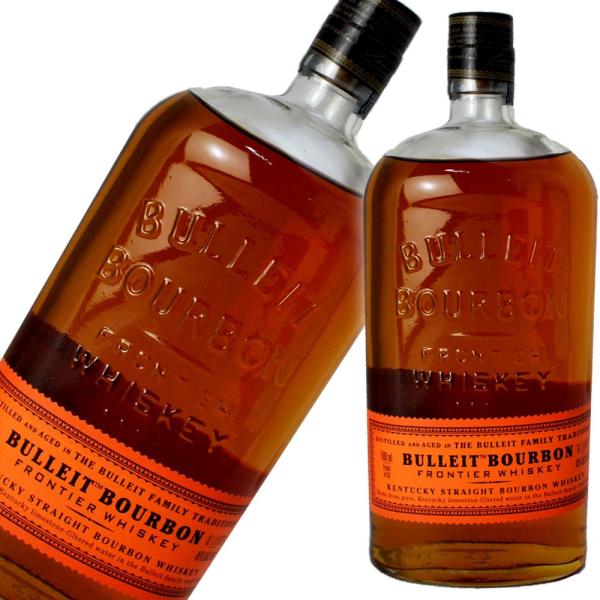 ◆bulleit bourbon　ブレットバーボン　容量：700ml　アルコール度：45度　箱なし・正規輸入品※画像はイメージです。入荷時期により、実際のラベルやボトルのデザイン・ヴィンテージ等が異なる場合がございます。　気になる方はお問合...