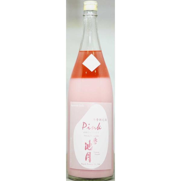 池月酒造(島根県)の醸す、Pink 桃色活性にごり生酒でございます(限定出荷)
