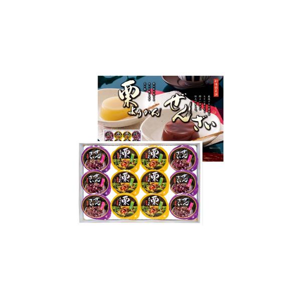 ★賞味期限：2026年6月1日【内容】栗ようかん・ぜんざい各55g×各6★お歳暮や御年賀などギフトにおすすめです。【送料に関して】＊この商品は、10個まで1個口分の送料。＊異なる形状や容量、その他の商品との組み合わせの場合は、場合により送料...