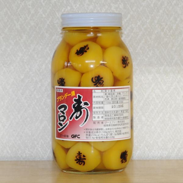 《商品説明》味に定評のある韓国産の栗を甘露煮にしてブランデー漬けにしました。正月や結婚式など祝事の前菜、折、重詰めに最適です。1粒は約1.7X2.8X4cm、約18ｇです。1瓶に約37粒、内容総量1100ｇ、固形量650ｇ入ってます。1ケー...