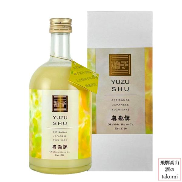 純米酒をベースに、ゆずの名産地岐阜県関市上之保のゆず果汁と柚の花から採取した蜂蜜を使用しました。ゆず果汁は贅沢に３０％も使用し、フレッシュでジューシーな味わいをお楽しみ頂けます。自分へのご褒美や、ホームパーティー・お友達との集まり、見た目も...