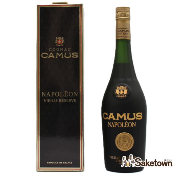 CAMUS カミュ  ナポレオン NAPOLEON VIEILLE RESERVE ブランデー コニャック 40% 700ml 箱付きアルコール度数：40％容量（ml）：700ml本数：1本※二次流通品※未開栓※外箱・本体・ラベルに傷や汚れ...