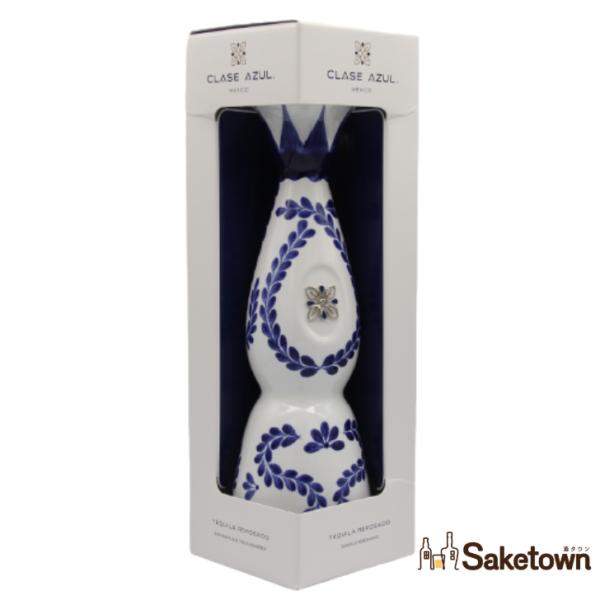 クラセアスール テキーラ レポサド Clase AZUL Tequila REPOSADO 40％ 750ml 箱付きアルコール度数：40％容量（ml）：750ml本数：1本※二次流通品※未開栓※本体・箱に小傷・汚れ等のダメージがございます...