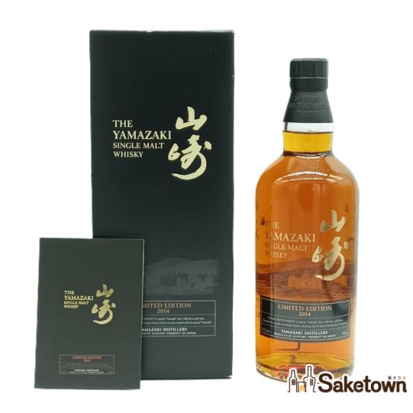 サントリー シングルモルト ウイスキー 山崎 リミテッドエディション 2014年 43% 700ml ギフトボックス付きアルコール度数：43％ヴィンテージ：2014年原料別ウィスキー種類：シングルモルトウィスキー容量（ml）：700ml本数...