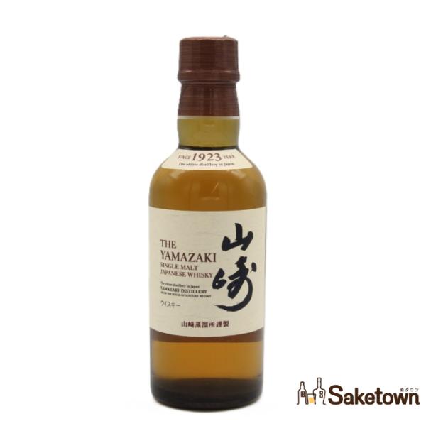 サントリー シングルモルト ウイスキー 山崎 43% 180ml 箱無しアルコール度数：43％原料別ウィスキー種類：シングルモルトウィスキー容量（ml）：180ml容器：瓶本数：1本