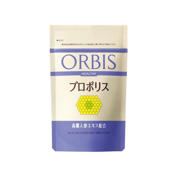 ■ブランド：ORBIS（オルビス）■商品名： プロポリス レギュラー■内容量：20日分（315mg×80粒）■成分エネルギー7.2kcal、たんぱく質0.37g、脂質0.49g、炭水化物0.32〜0.34g、糖質0.32g、食物繊維0〜0....