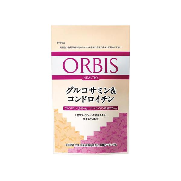 ■ブランド：ORBIS(オルビス)■商品名：グルコサミン＆コンドロイチン■内容量：30日分（280mg×180粒）■成分エネルギー6.2kcal、たんぱく質0.53g、脂質0.022g、糖質0.89g、食物繊維0.16g、ナトリウム12mg...