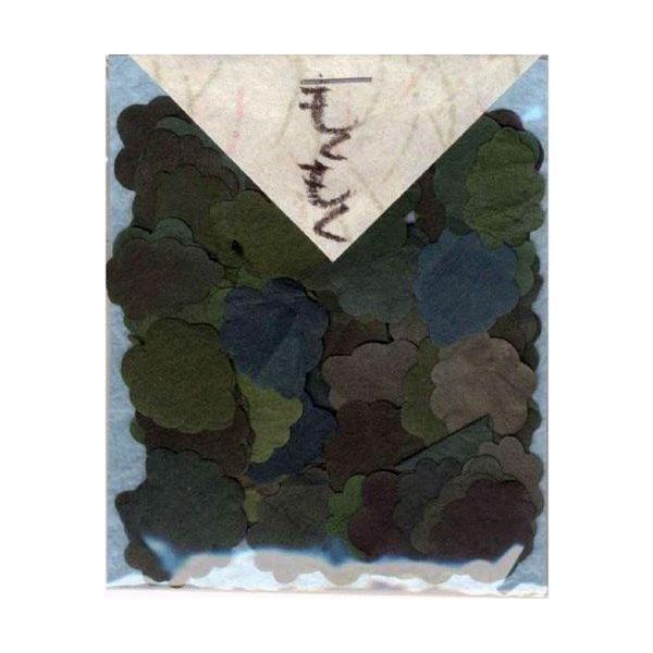 和紙の風合いがやさしい型抜き紙の もくもく(葉っぱ)  のセットです。スクラップブッキング、季節のご挨拶はがきに。誕生日カードなどペーパークラフトにお使いいただけます。