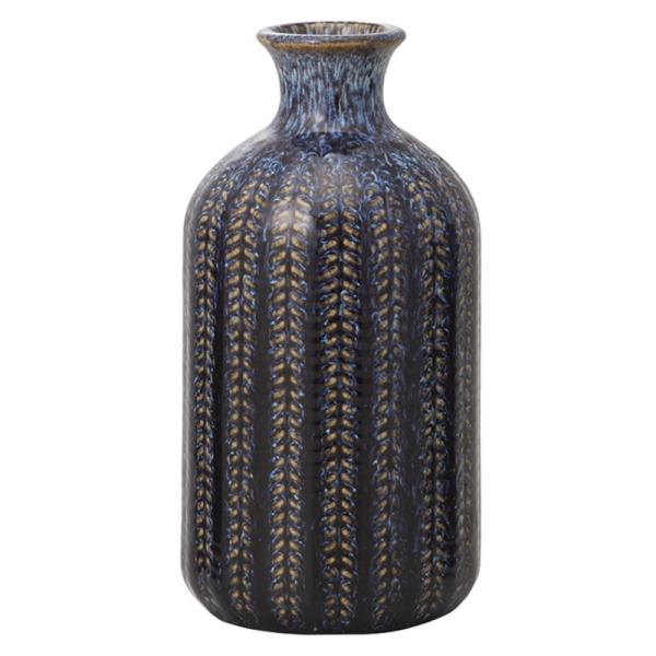 花を飾るのに欠かせないフラワーベース、服を選ぶようにお好きなものを選んで花瓶 フラワーベース Ceramic Flower+ Brume ブリューム blue （1個入り） [120-747-680] [p16] ストーンウェア （代引き不...