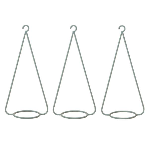 花・観葉植物用ポット ポットハンガー 40 B HANGING （3個入り） 23063 ハンガー （代引き不可） アクセサリー FARM (p265)【代引き不可】　お手持ちのポットや別売りのポットと合せておしゃれにハンキング。